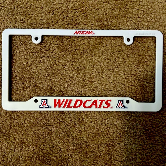 Rico | Other | Plastic License Plate Frame University Of Arizona ...